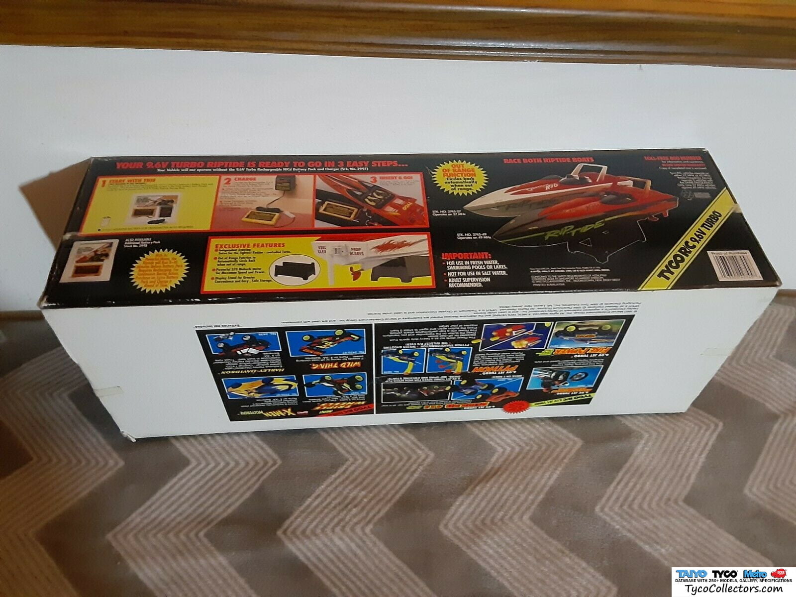 1992 Tyco RipTide Racing Boat - Tyco Collectors - Review, Valuation ...