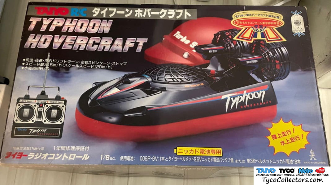 1988 Taiyo Typhoon (Japan) - Tyco Collectors - Review, Valuation ...
