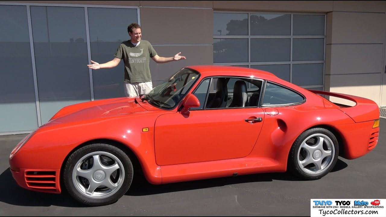 1988 Tyco Porsche 959 (Gold Wheels) - Tyco Collectors - Review ...