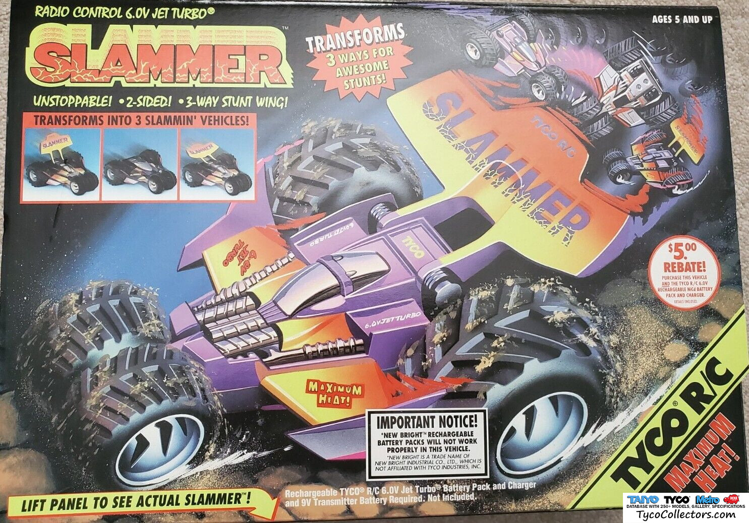 1997 Tyco Slammer - Tyco Collectors - Review, Valuation, Buying, History