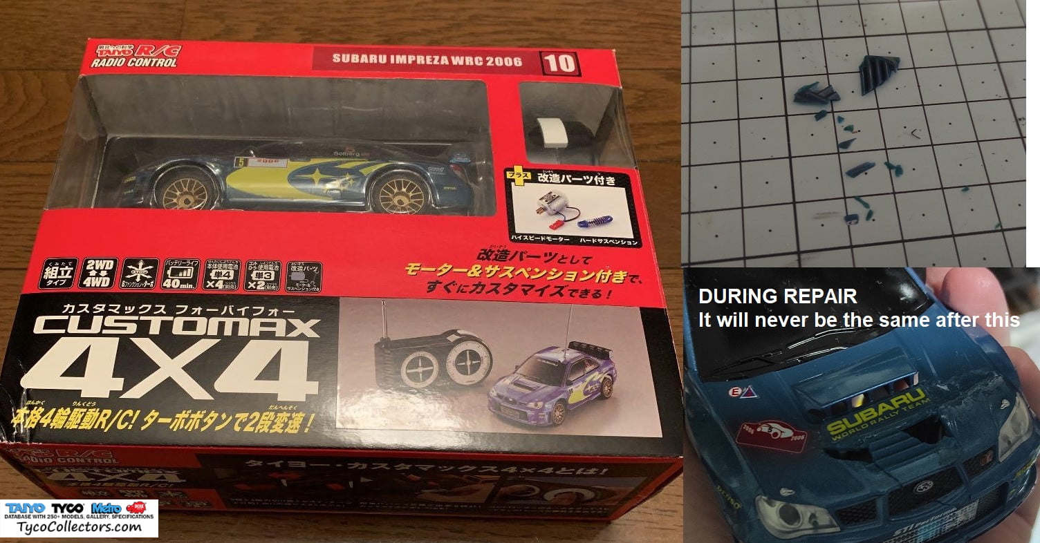 Taiyo CUSTOMAX 4x4 R/C Model Kits 2004-2006 - Tyco Collectors