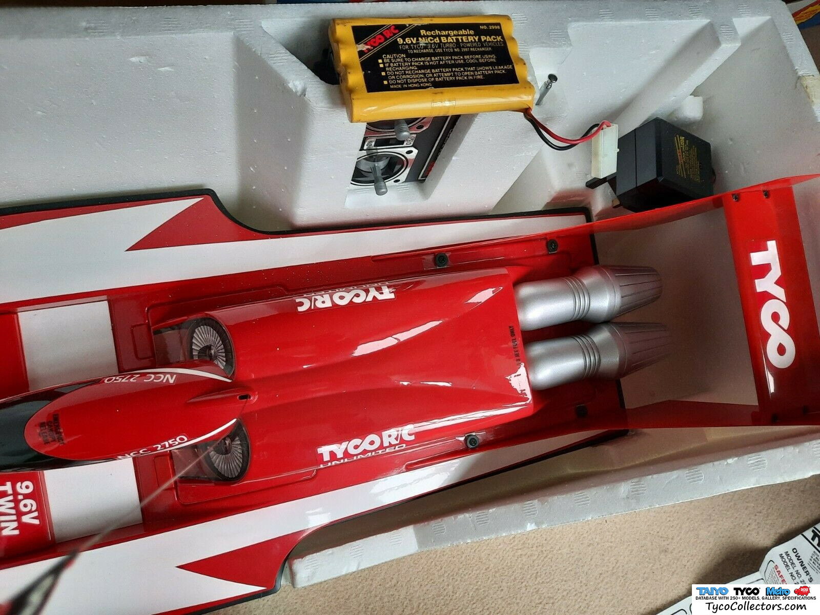 1992 Tyco Unlimited Hydroplane Boat - Tyco Collectors - Review ...
