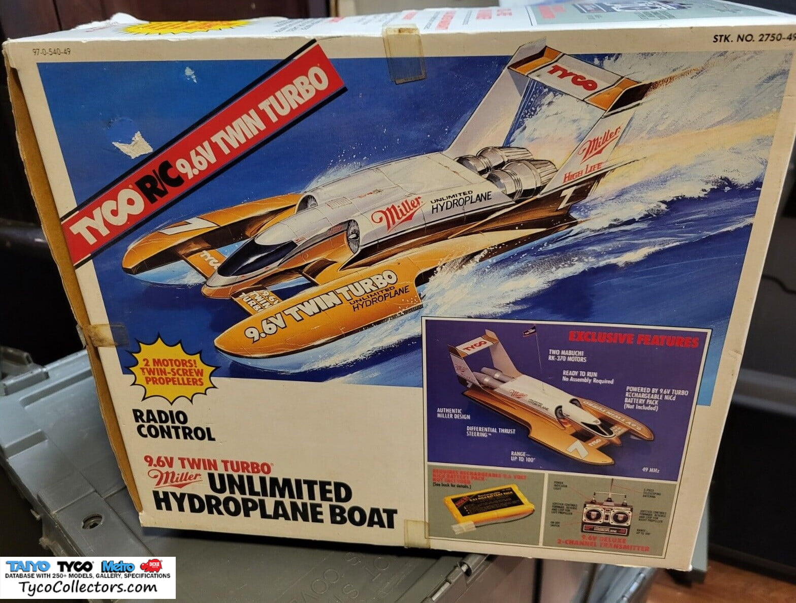 1992 Tyco Unlimited Hydroplane Boat - Tyco Collectors - Review ...