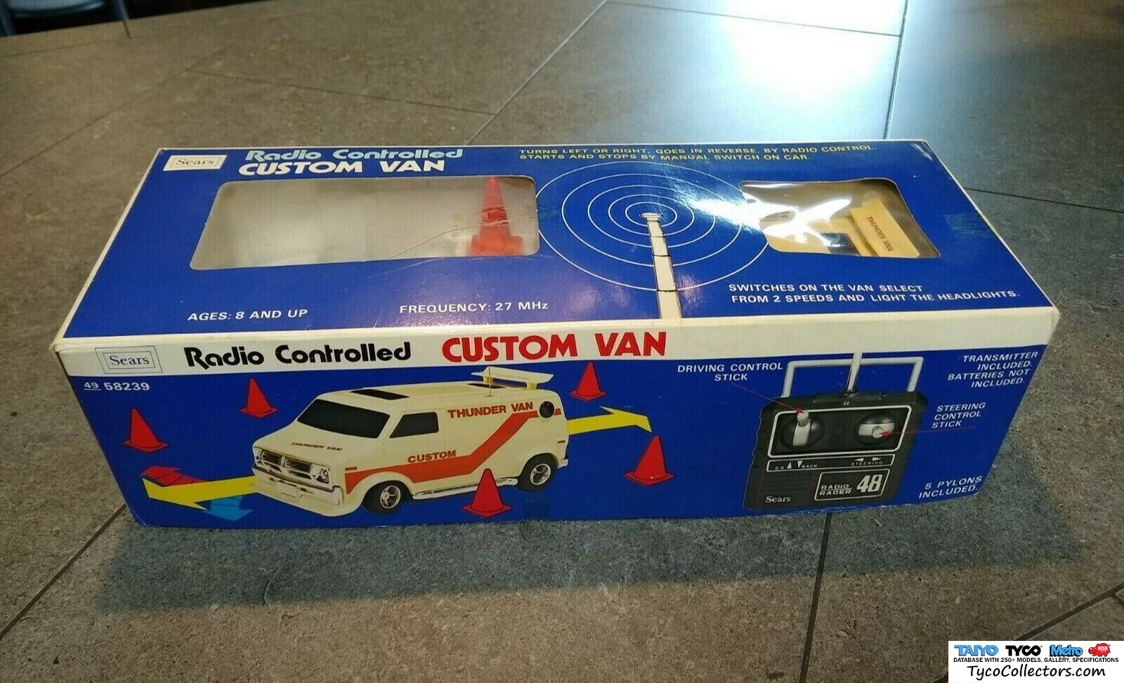 1979 Taiyo Sears Custom Van / Thunder Van - Tyco Collectors - Review ...