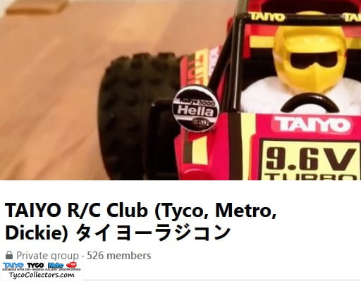 #1 Resource for Tyco RC and Taiyo RC Car Collectors