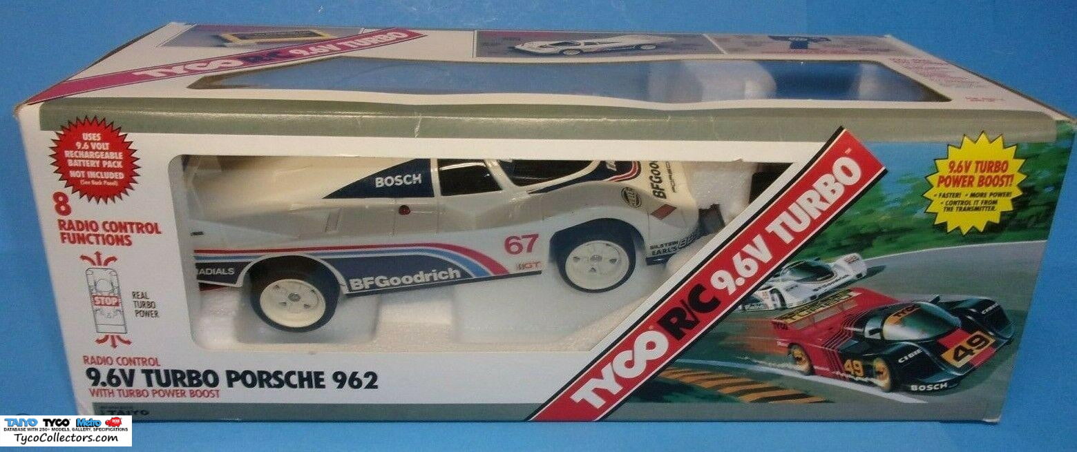 1989 Tyco Turbo Porsche 962 - Tyco Collectors - Review, Valuation ...