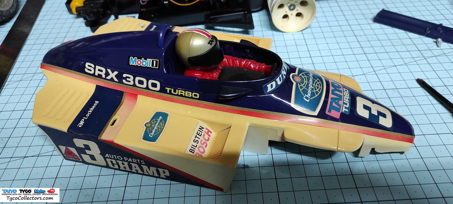 Vintage RC Restoration - 1987 Taiyo Super Fight F1 - Tyco Collectors