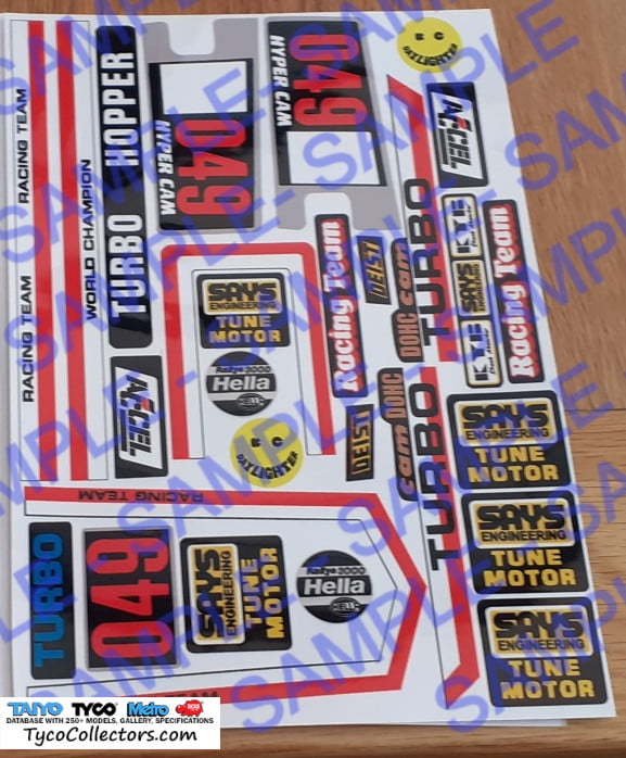 Where to Buy Vintage RC Decals, T-Shirts, Gifts - Tyco Collectors
