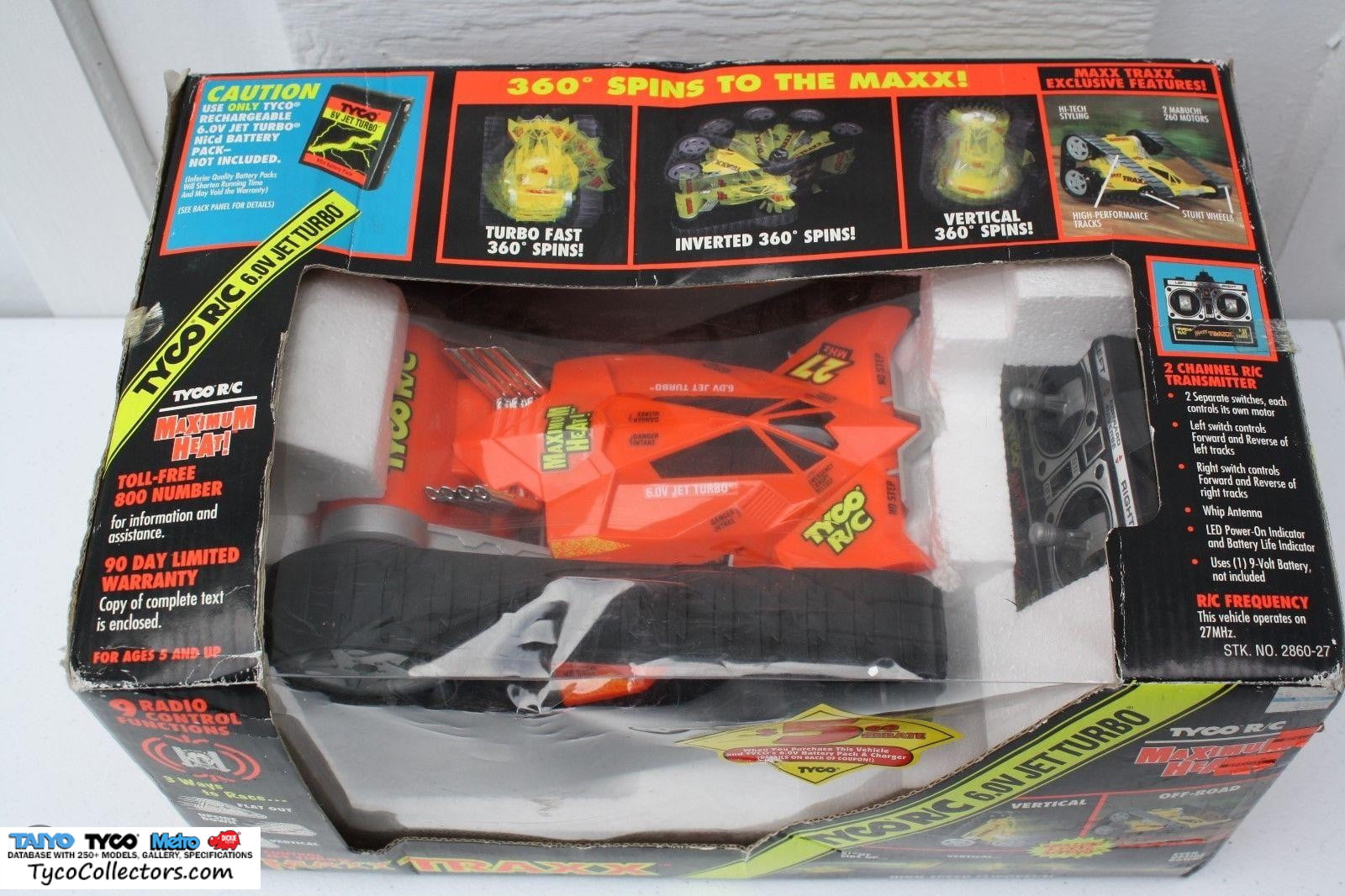 1995 Tyco Maxx Traxx - Tyco Collectors - Review, Valuation, Buying, History