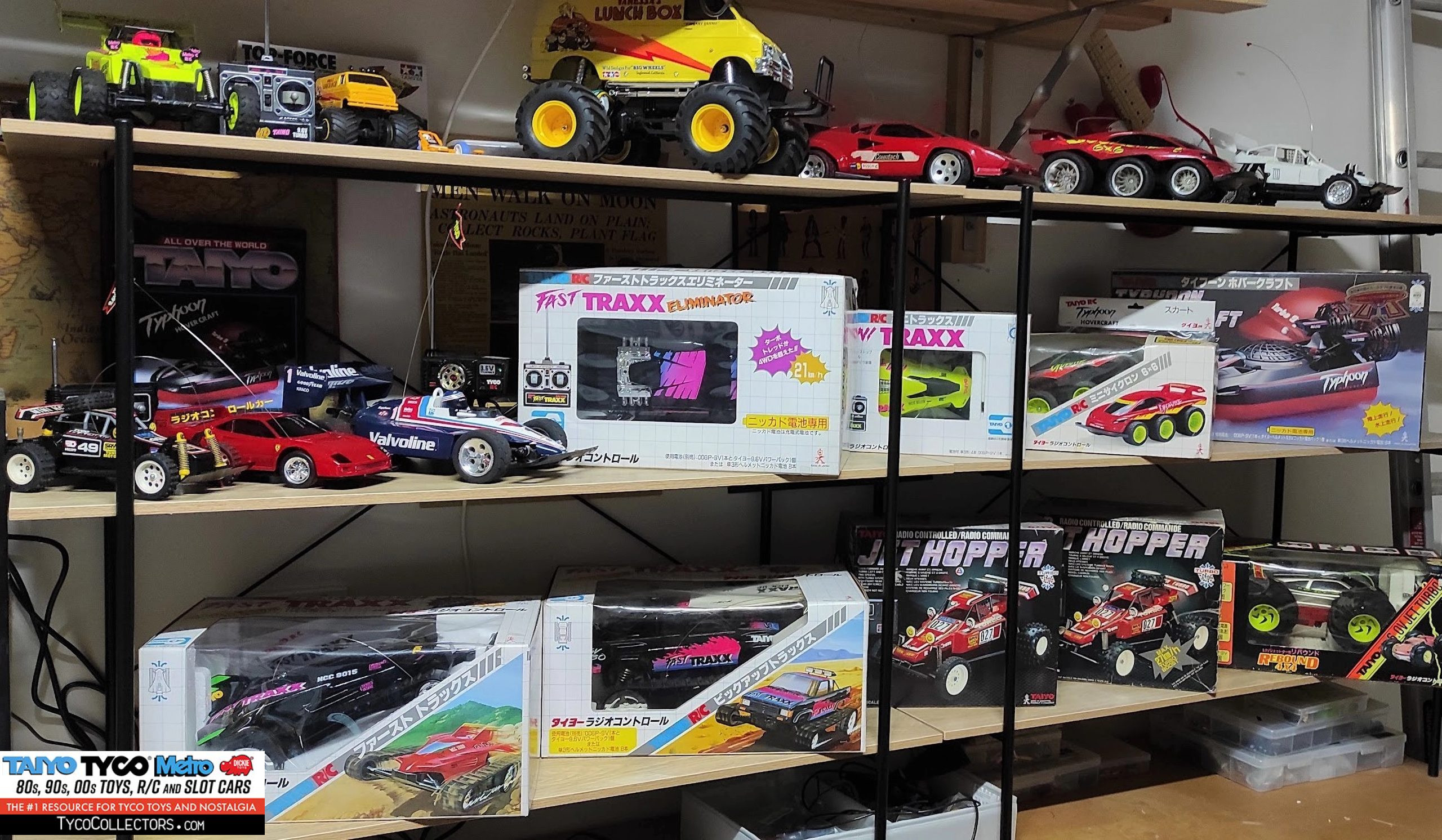 Cheap & Easy RC Car Display and Storage Ideas - Tyco Collectors